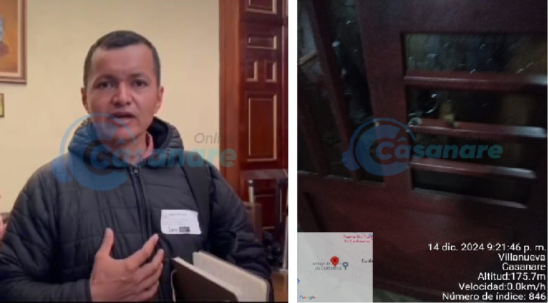 Atentado contra líder ambiental en Villanueva denunciado desde el congreso de la Republica.